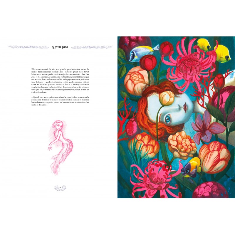 La petite sirène (illustré par Benjamin Lacombe)